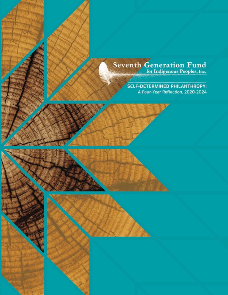 Frontline Stories - Seventh Generation Fund for Indigenous Peoples